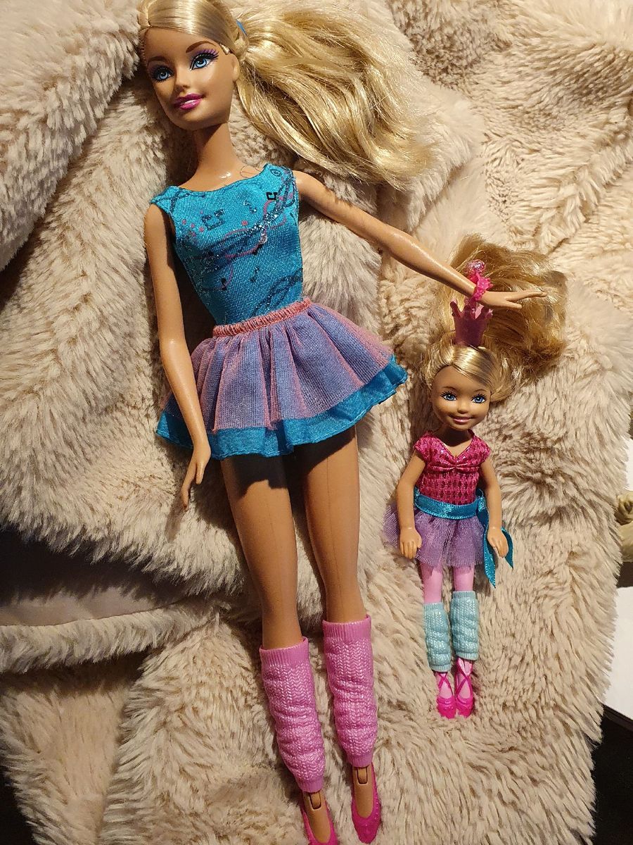 Barbie Bailarina Mae e Filha | Brinquedo Barbie Usado 60045132 | enjoei