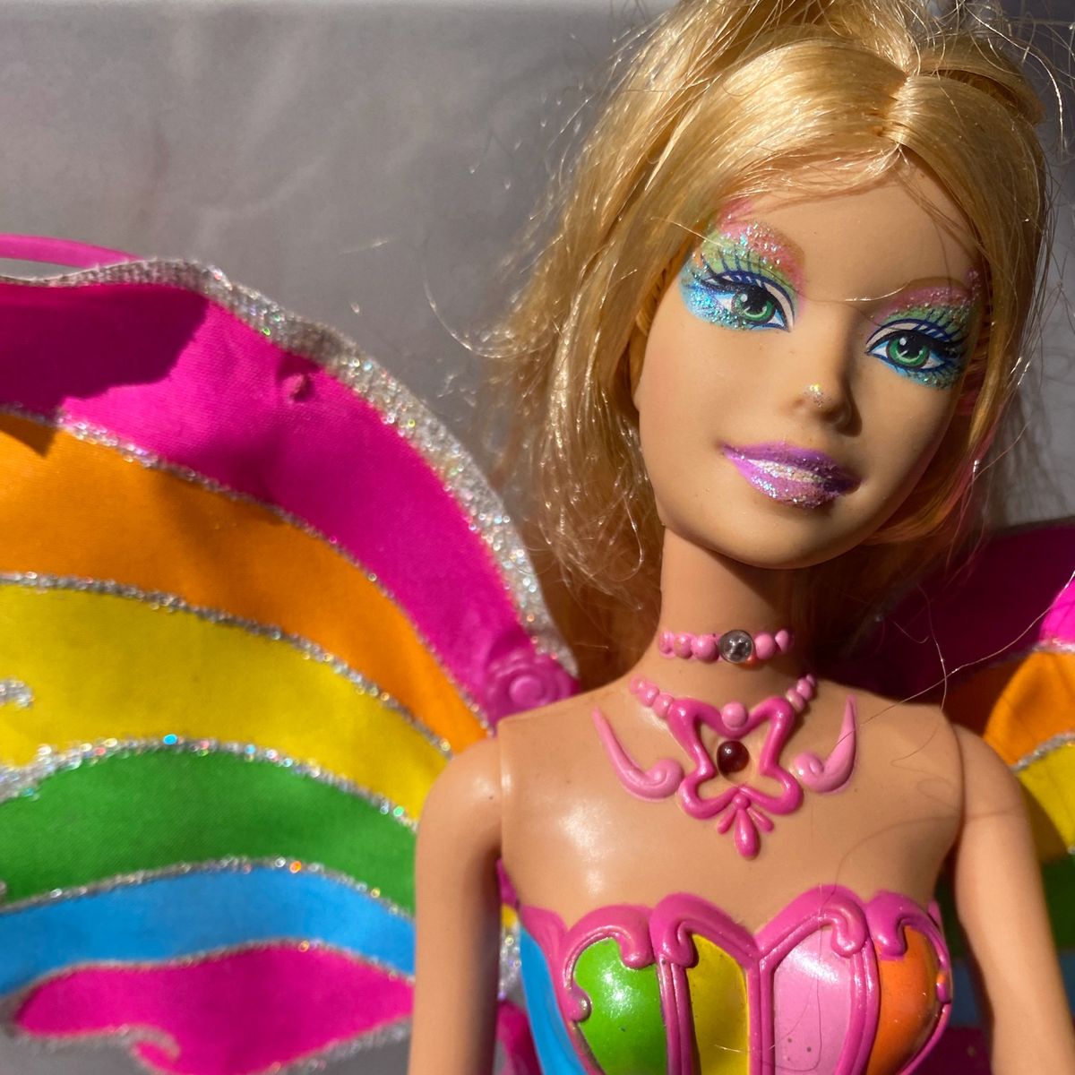 Barbie Butterfly Arco Íris | Brinquedo Barbie Usado 79592206 | enjoei