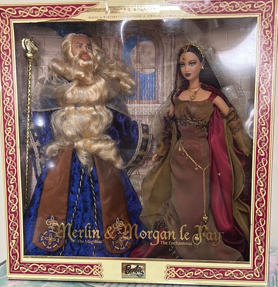 Barbie Collector Merlin And Morgan Le Fay | Filme e Série Mattel Nunca ...