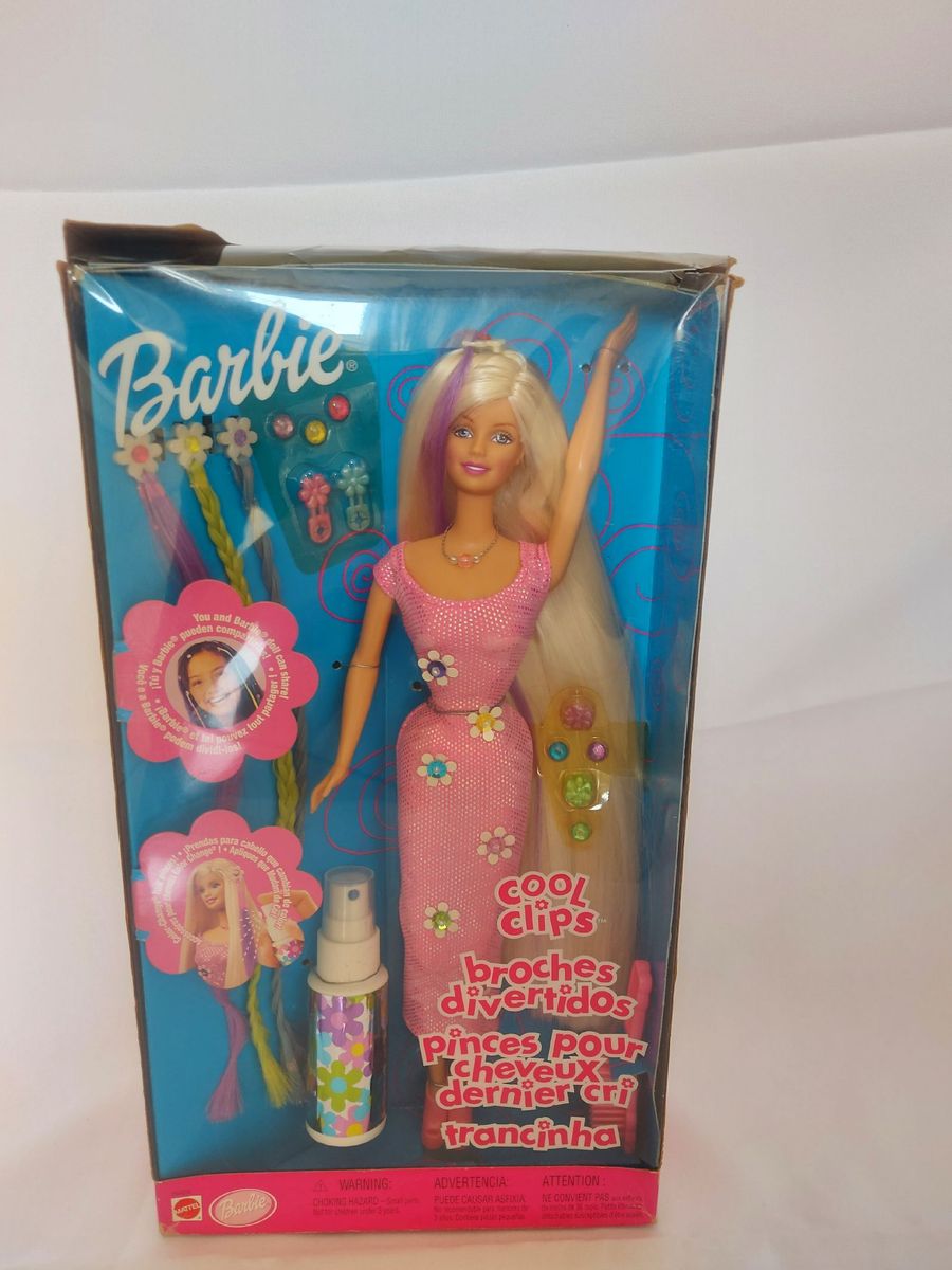 Barbie Cool Clips 1999 | Brinquedo para Bebês Barbie Nunca Usado ...