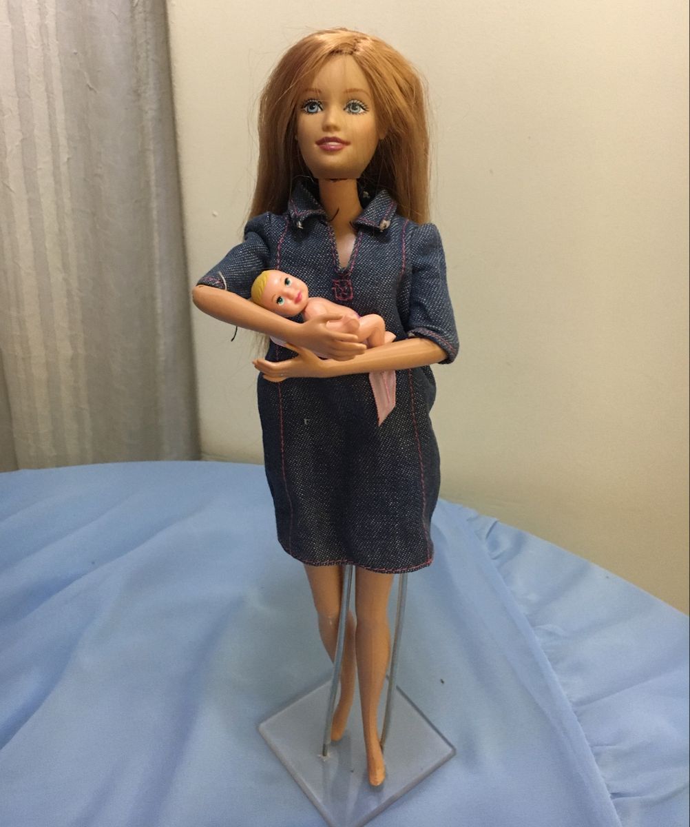 Barbie Grávida Pescoço Quebrado | Brinquedo Barbie Usado 79260497 | enjoei
