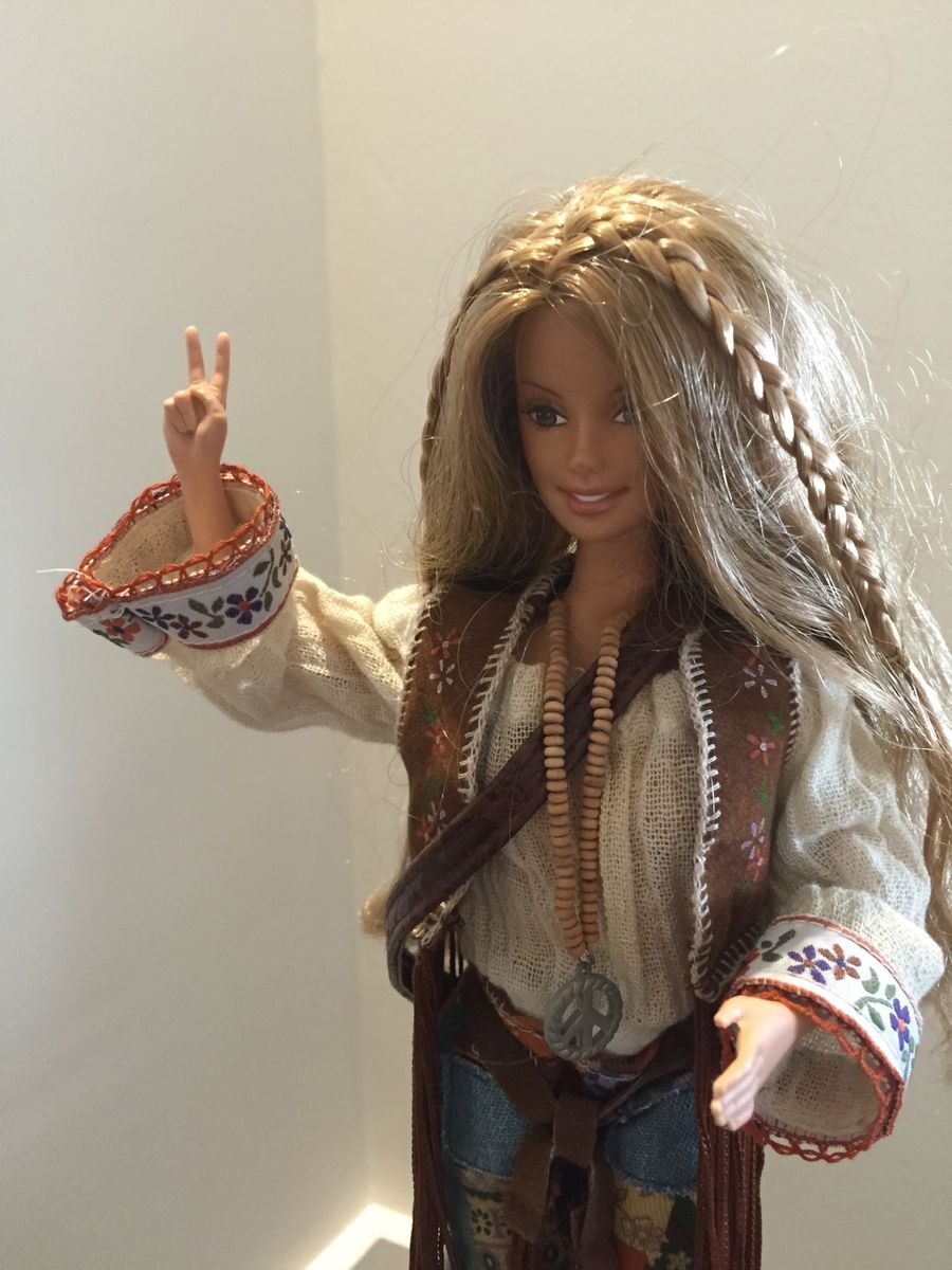 Barbie Hippie Coleção Produto Feminino Barbie Usado 2364244 Enjoei
