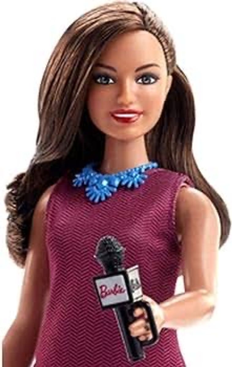 Barbie Jornalista - Barbie 60 Years Mattel | Produto Feminino Mattel ...