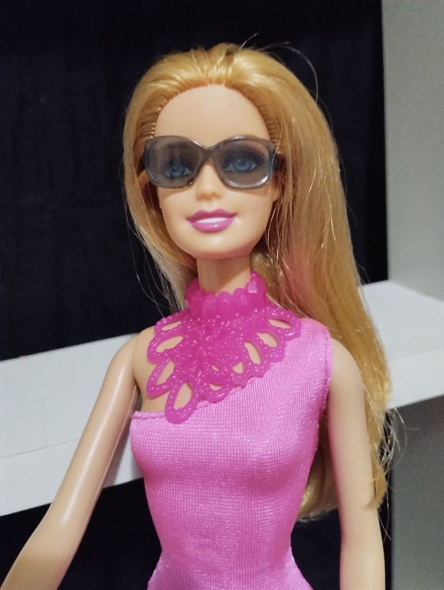 Barbie Loira Pernas Articuladas | Brinquedo Mattel Usado 84326817 | enjoei