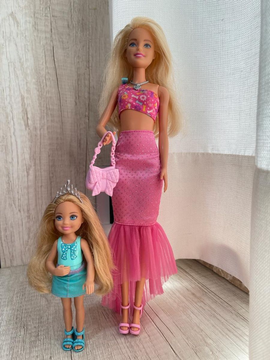 Barbie Mãe e Filha | Brinquedo para Bebês Barbie Usado 63794321 | enjoei
