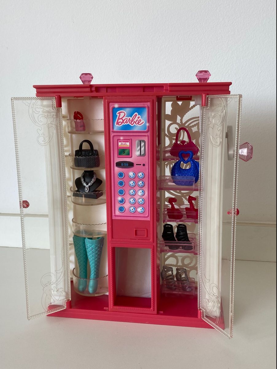 Barbie Máquina de Compras Vending Machine Closet Dreamhouse Original ...