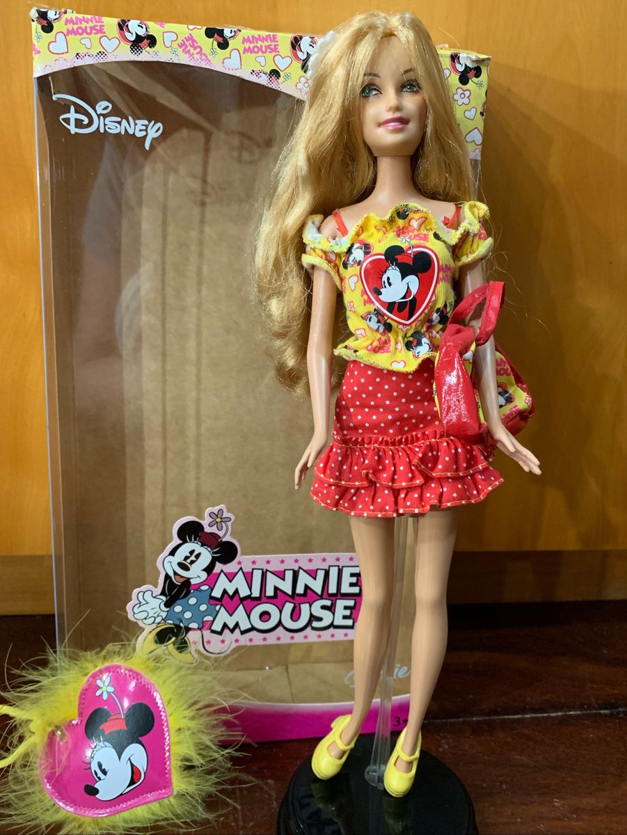 Barbie Minnie Mouse 2005 | Brinquedo Barbie Usado 55324340 | enjoei