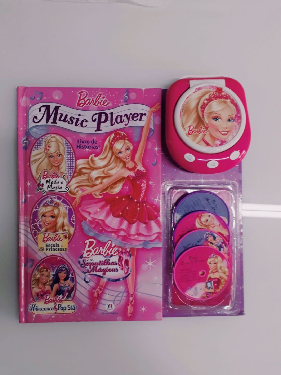 Barbie Music Player Livro de Histórias | Brinquedo para Bebês Barbie ...