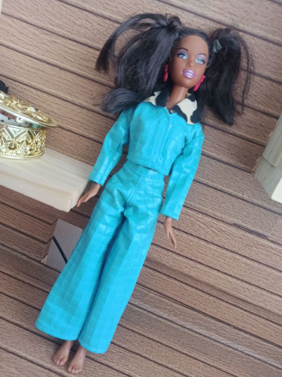 Barbie Negra Rara Indonésia Mattel Original 1999 | Brinquedo Mattel ...