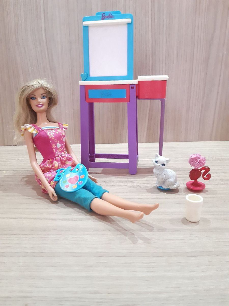 Barbie Pintora | Brinquedo Barbie Usado 65259707 | enjoei