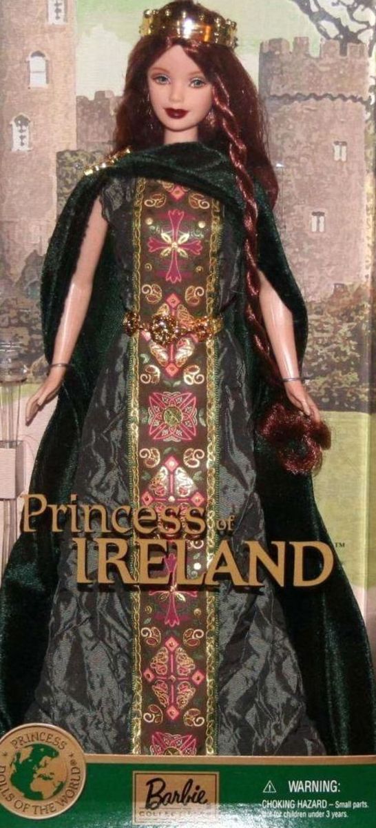 Barbie Princess Of Ireland | Brinquedo Mattel Nunca Usado 189013 | enjoei