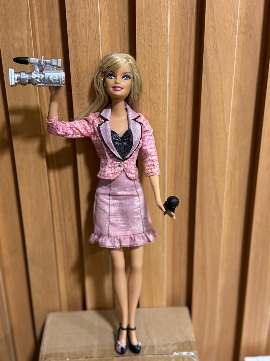 Barbie Repórter | Brinquedo Barbie Usado 128594640 | enjoei