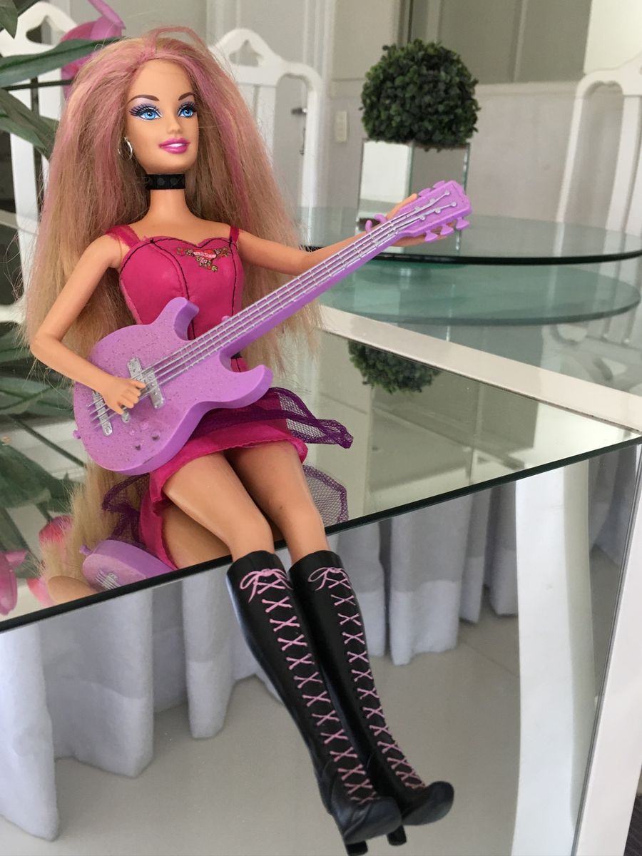 Barbie Rockstar | Brinquedo Barbie Usado 41308110 | enjoei