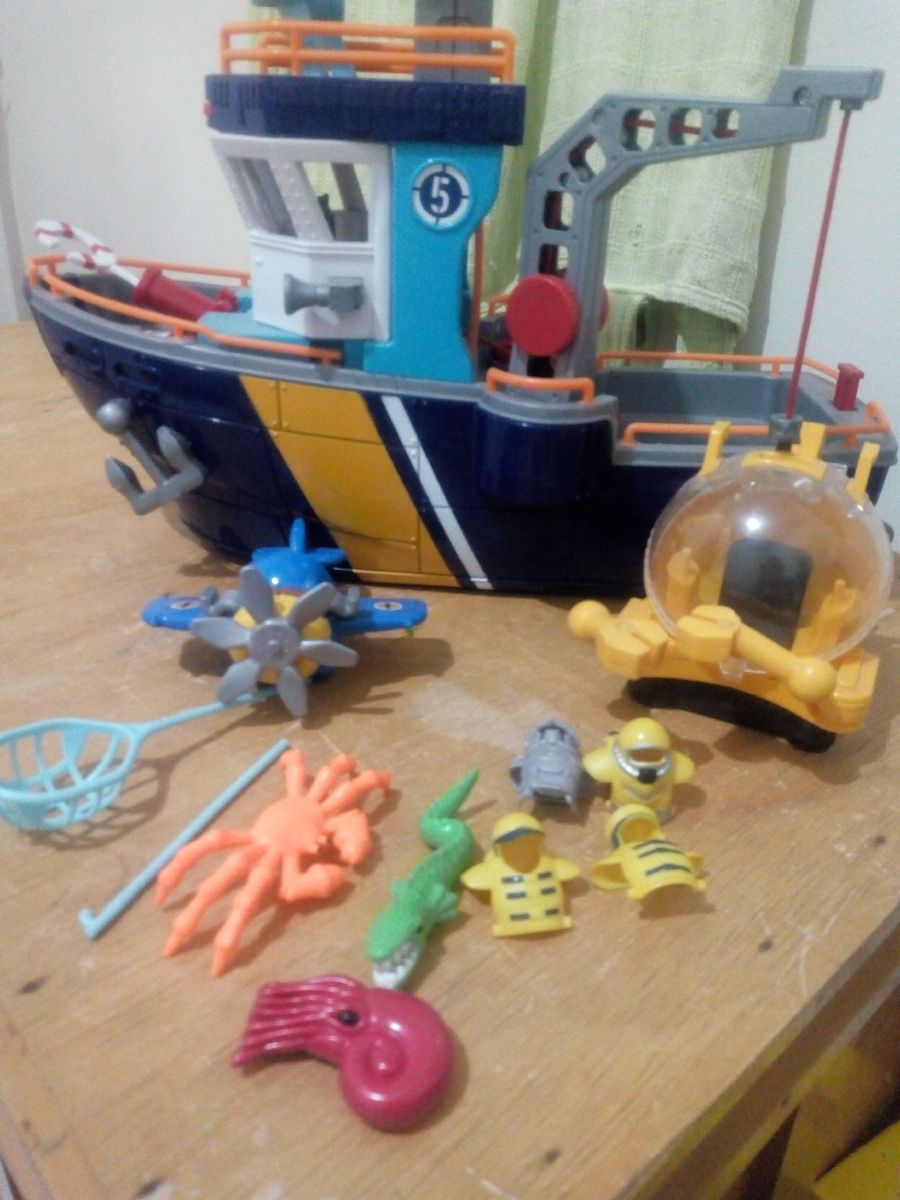 Barco Fisher Price Imaginext | Brinquedo Fisher Price Usado 45111189 ...