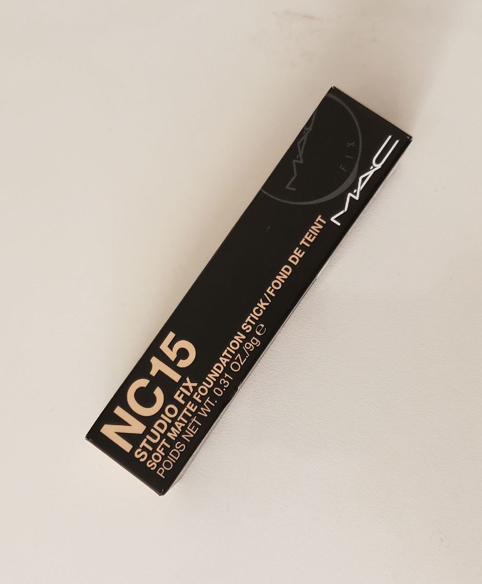 Base Bastão Mac Studio Fix Nc15 | Perfume Feminino Mac Nunca Usado ...