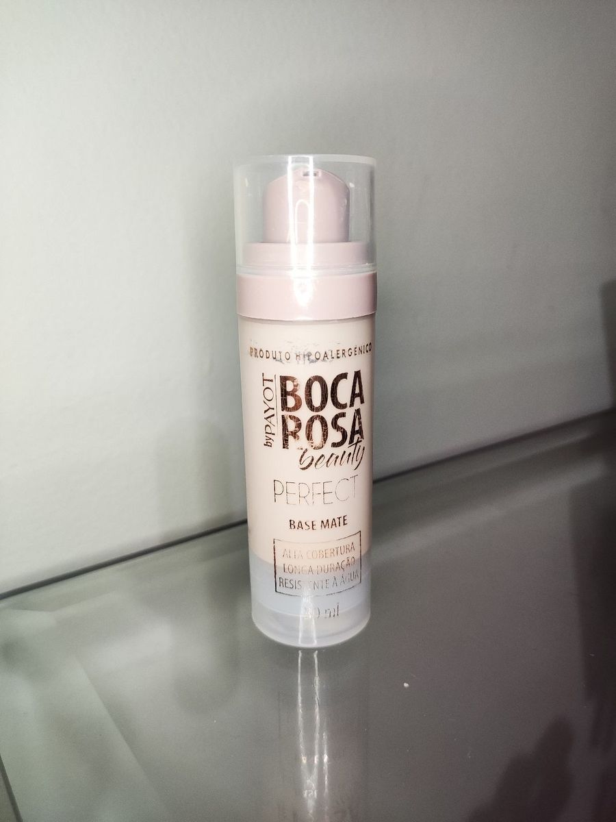 Base Boca Rosa Cor 01 Maria | Maquiagem Feminina Boca Rosa Usado ...