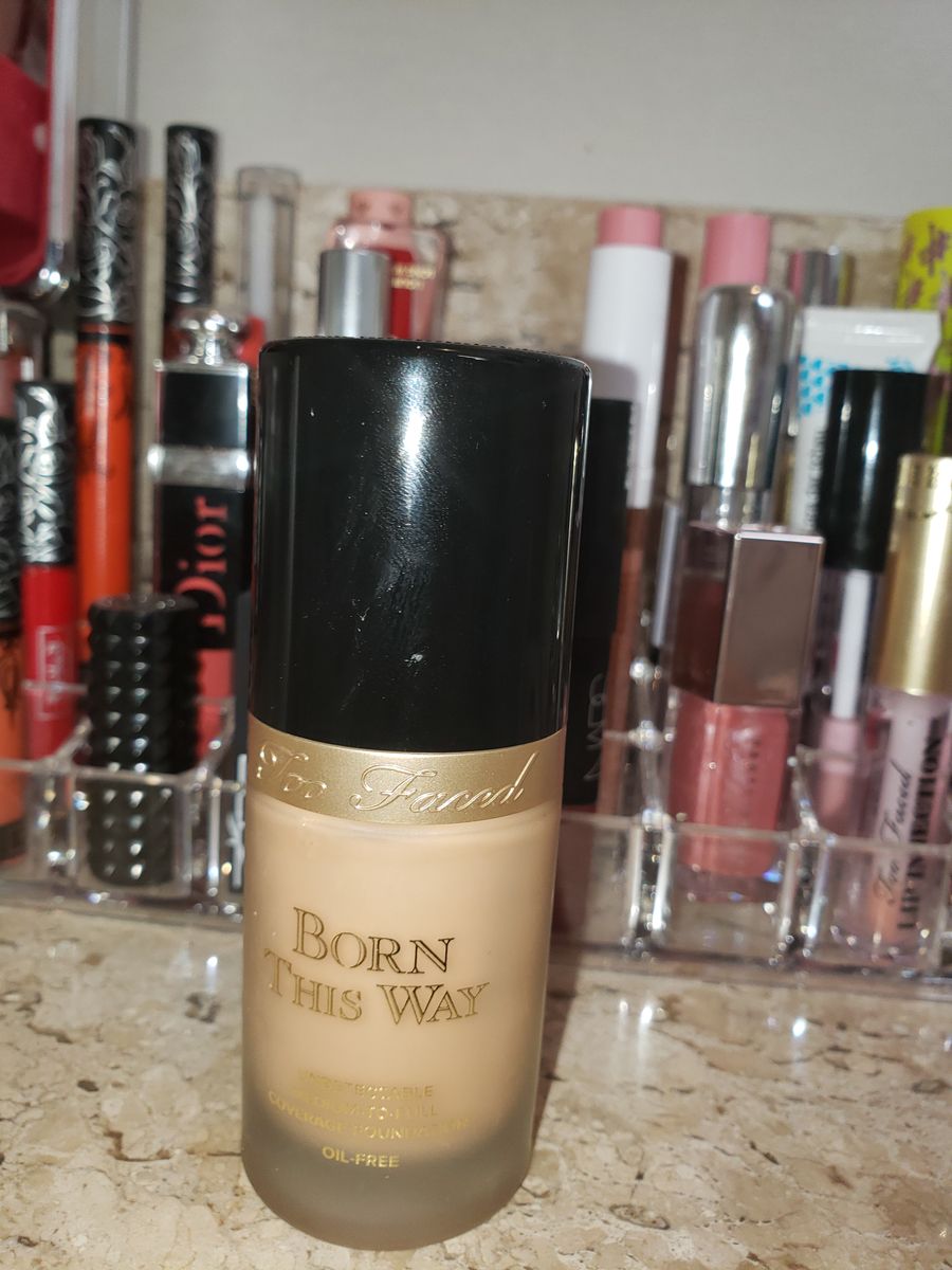Base Born This Way - Light Beige | Maquiagem Feminina Too Faced Usado ...