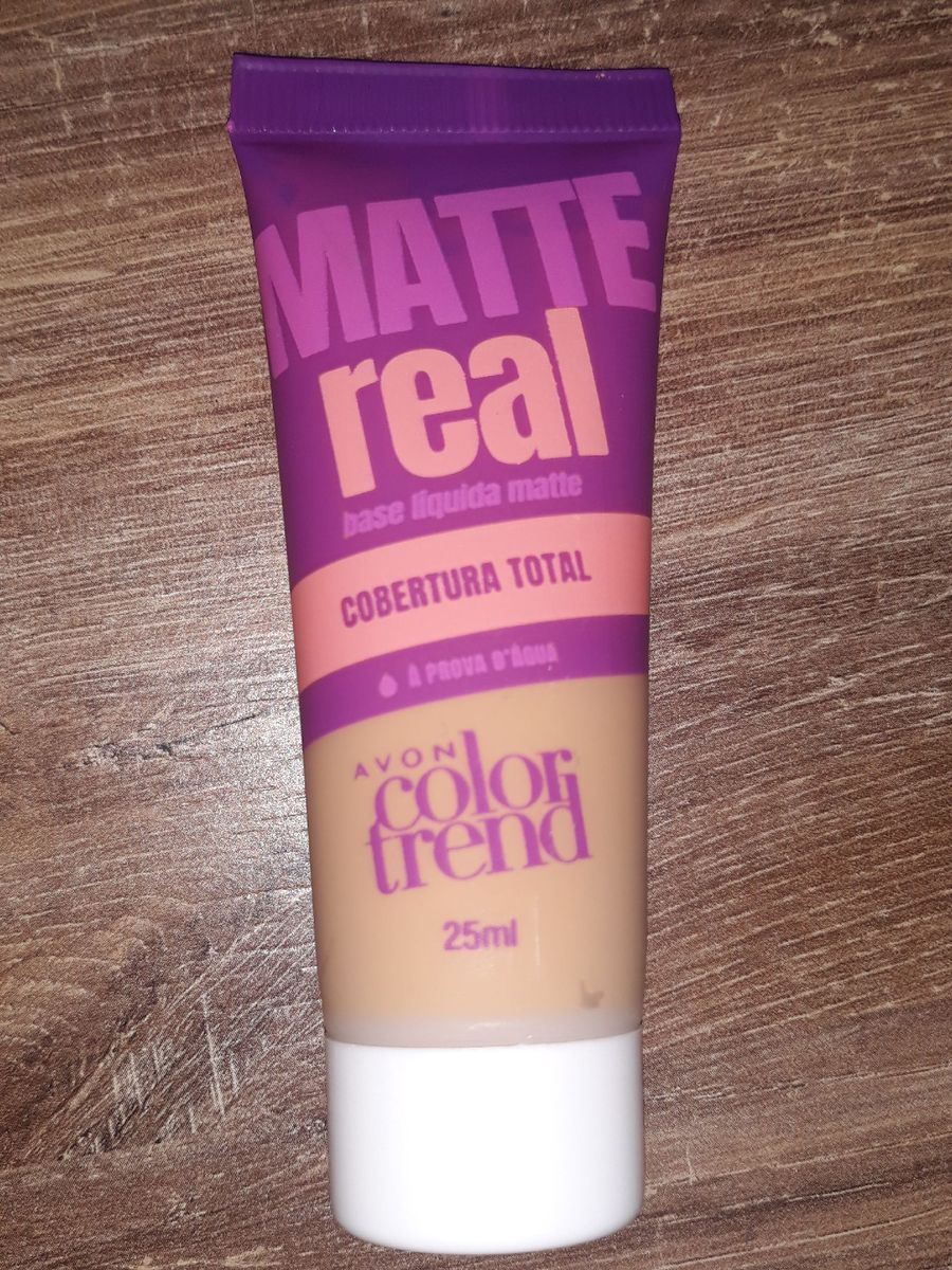 Base Color Trend Matte Real Avon ( Bege Escuro) | Maquiagem Feminina ...
