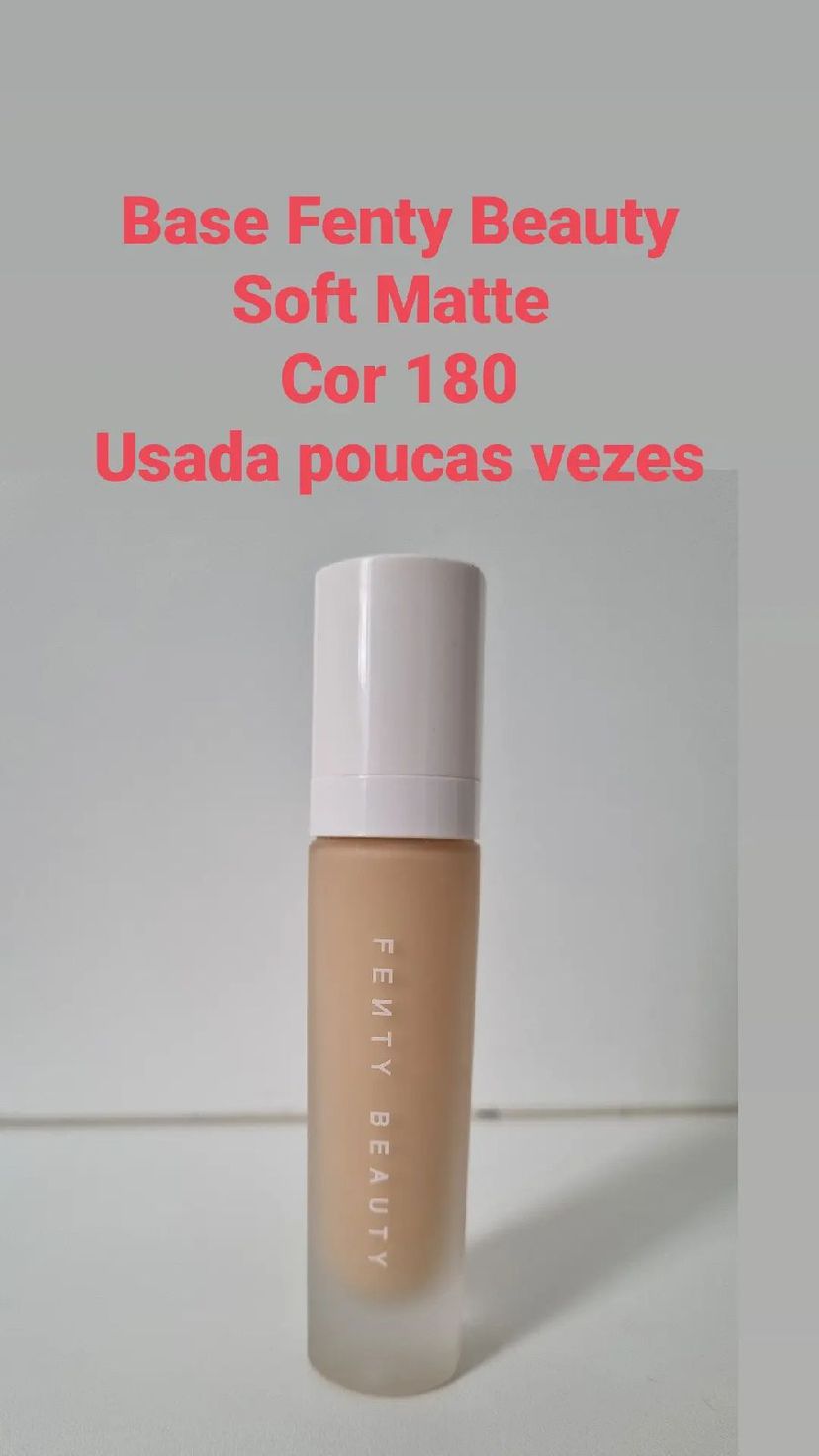 Base Fenty Beauty Rihanna Soft Matte Cor 180 | Maquiagem Feminina Fenty ...