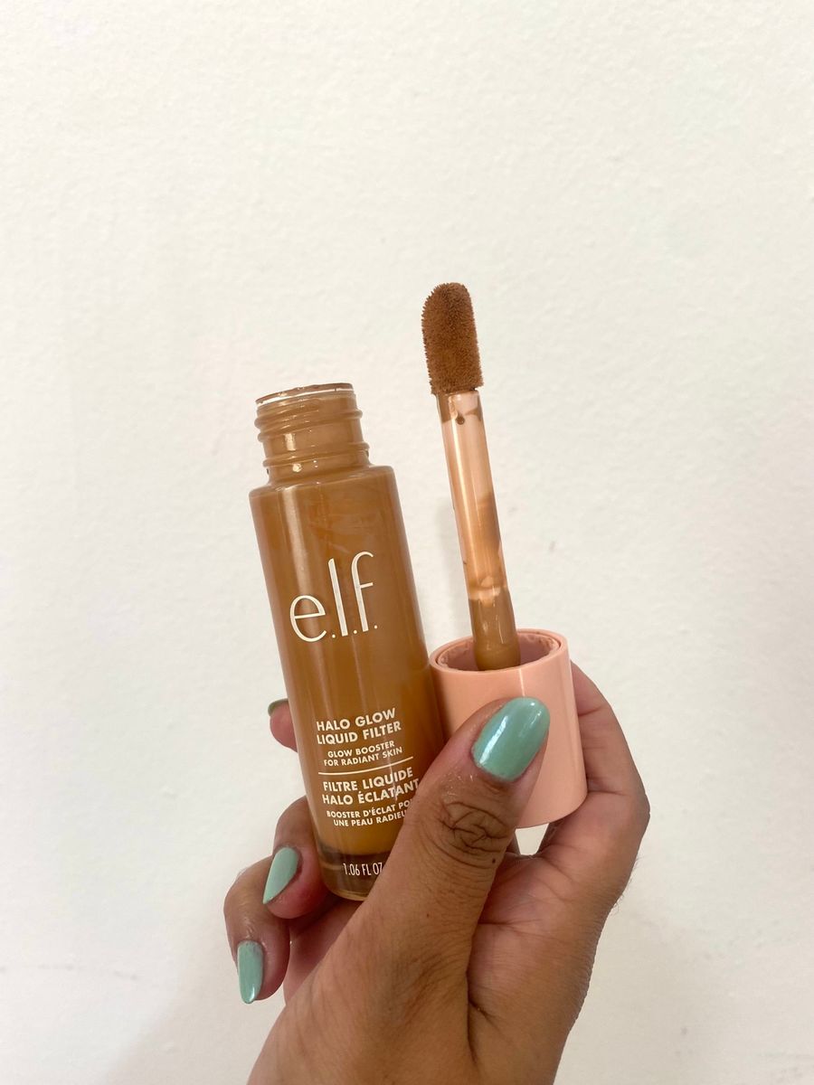 Base Ilumadora Elf Halo Glow Liquid Filter Cor Medium/ Tan | Maquiagem ...