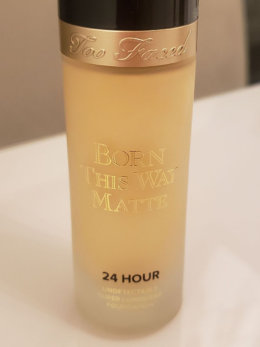 Base Importada Too Faced Born This Way Matte Cor Ivory | Maquiagem ...