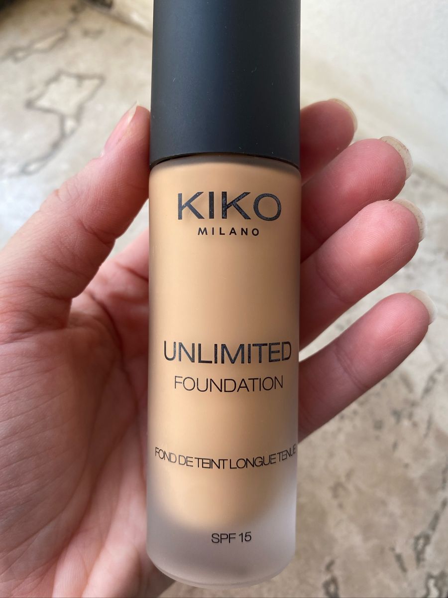 Base Kiko Unlimited Foundation Long-lasting Cor N60 de 30ml | Maquiagem ...