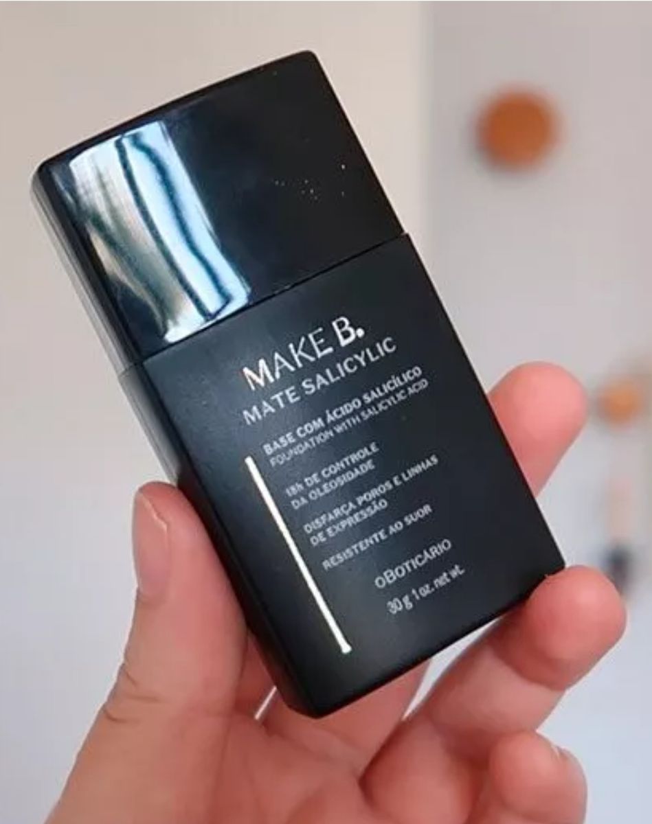 Base Líquida Cor 170 Make B. Mate Salicylic 30g Boticário ( Novo ...