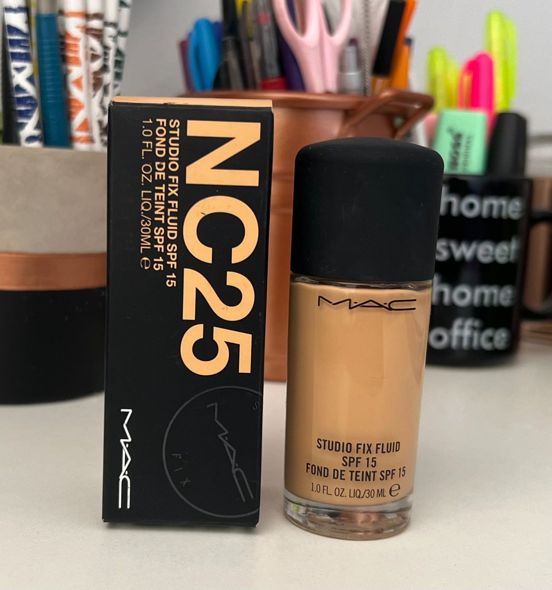 Base Mac Studio Fix Fluid Nc25 | Maquiagem Feminina Mac Usado 74265839 ...