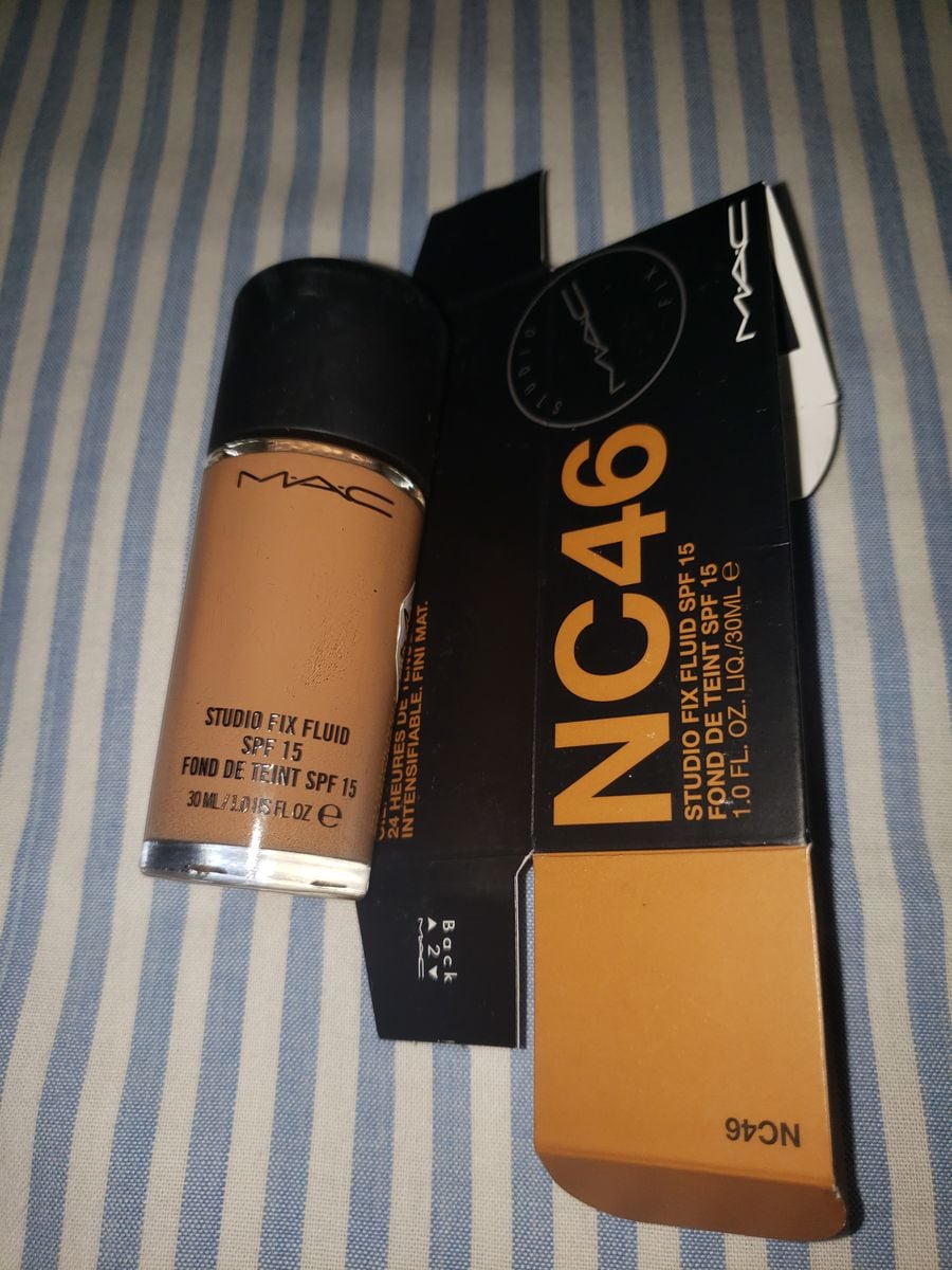 Base Mac Studio Fix Nc46 | Maquiagem Feminina Mac Nunca Usado 56796707 ...