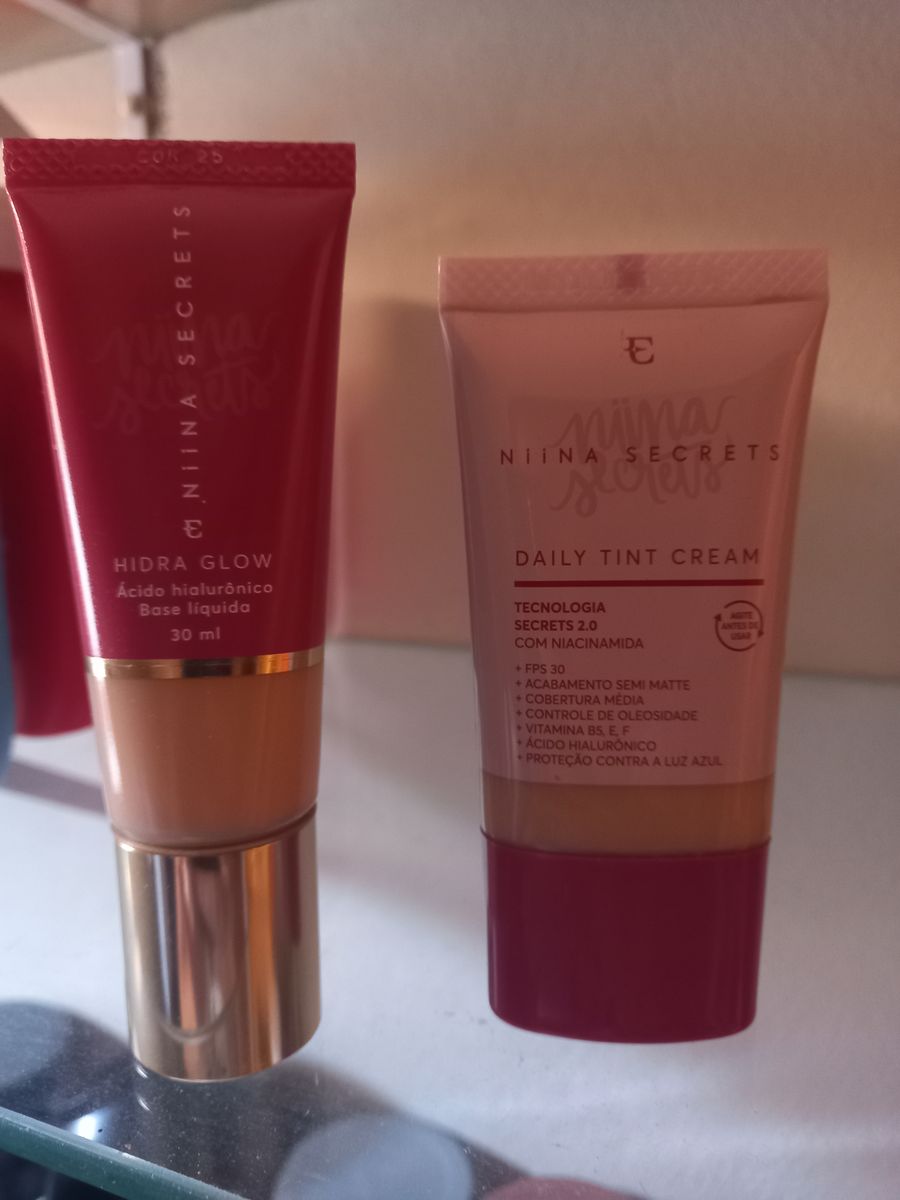 Base Nina Secrets ( Conjunto com Duas Unidades ) | Maquiagem Feminina ...