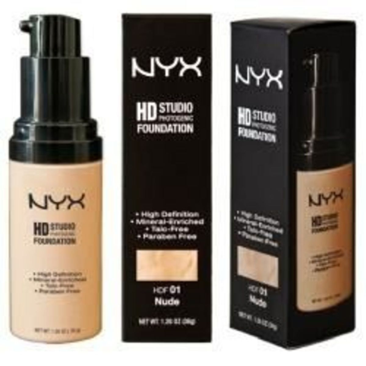 Base Nyx Hd Foundation Maravilhosa! | Maquiagem Feminina Nyx Nunca ...