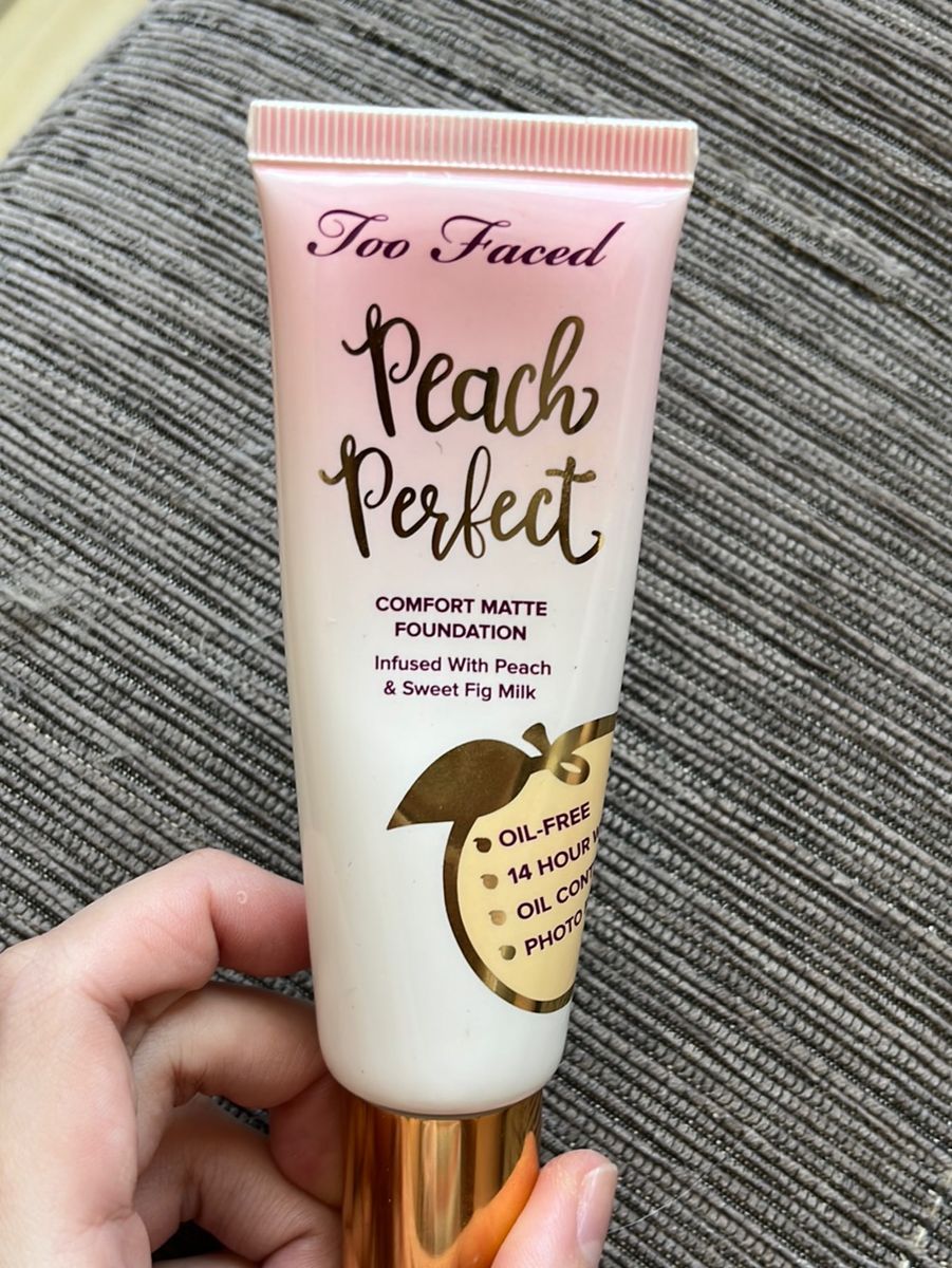 Base Peach Perfect Vanilla Ler Descrição | Maquiagem Feminina Too Faced ...
