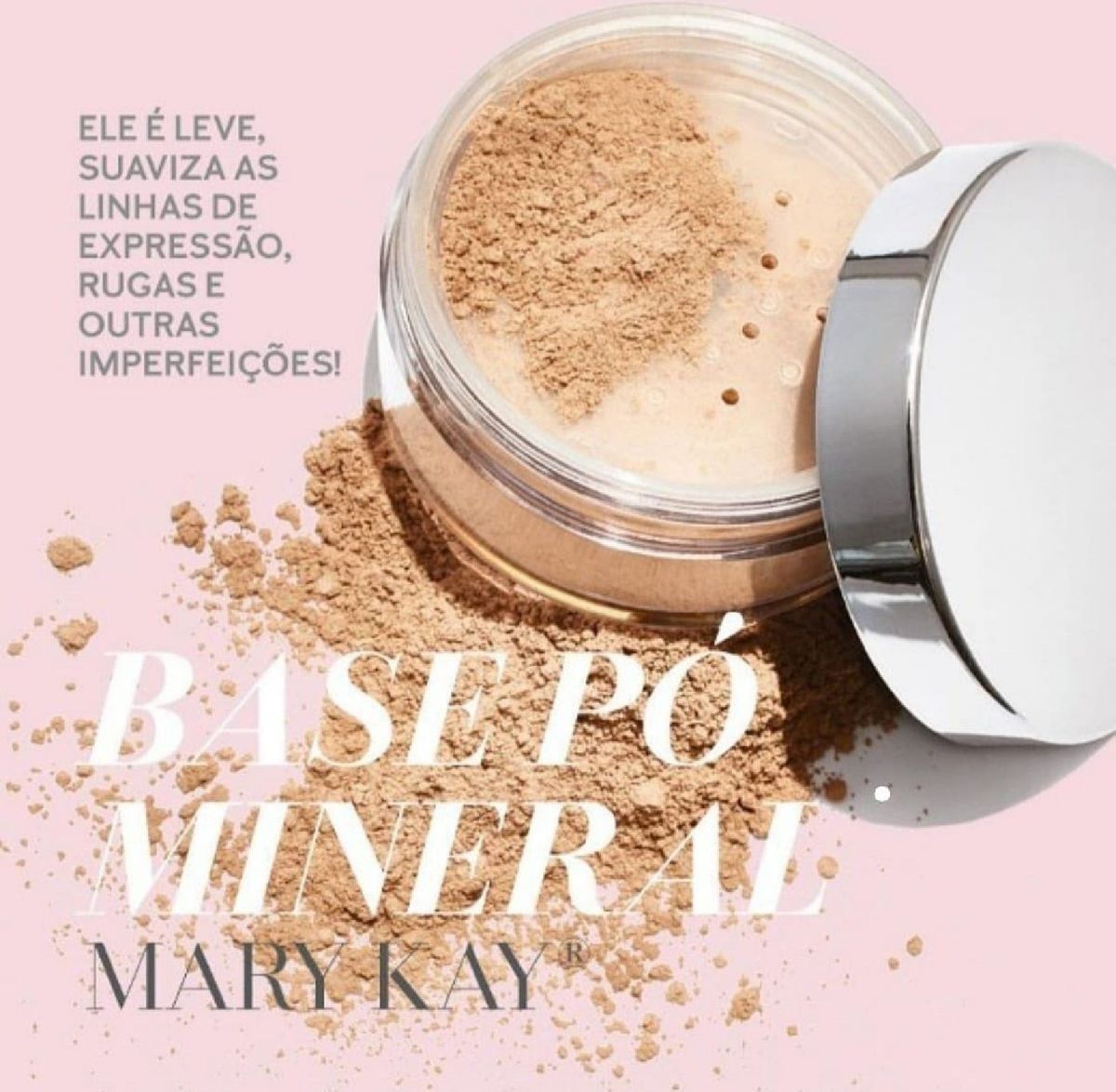 Base Pó Mineral Mary Kay | Maquiagem Feminina Mary Kay Nunca Usado ...