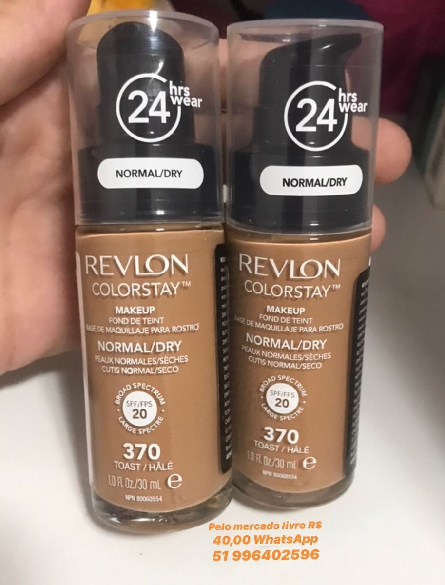 Base Revlon Colorstay Normal/dry 370 Toast | Maquiagem Feminina Revlon ...