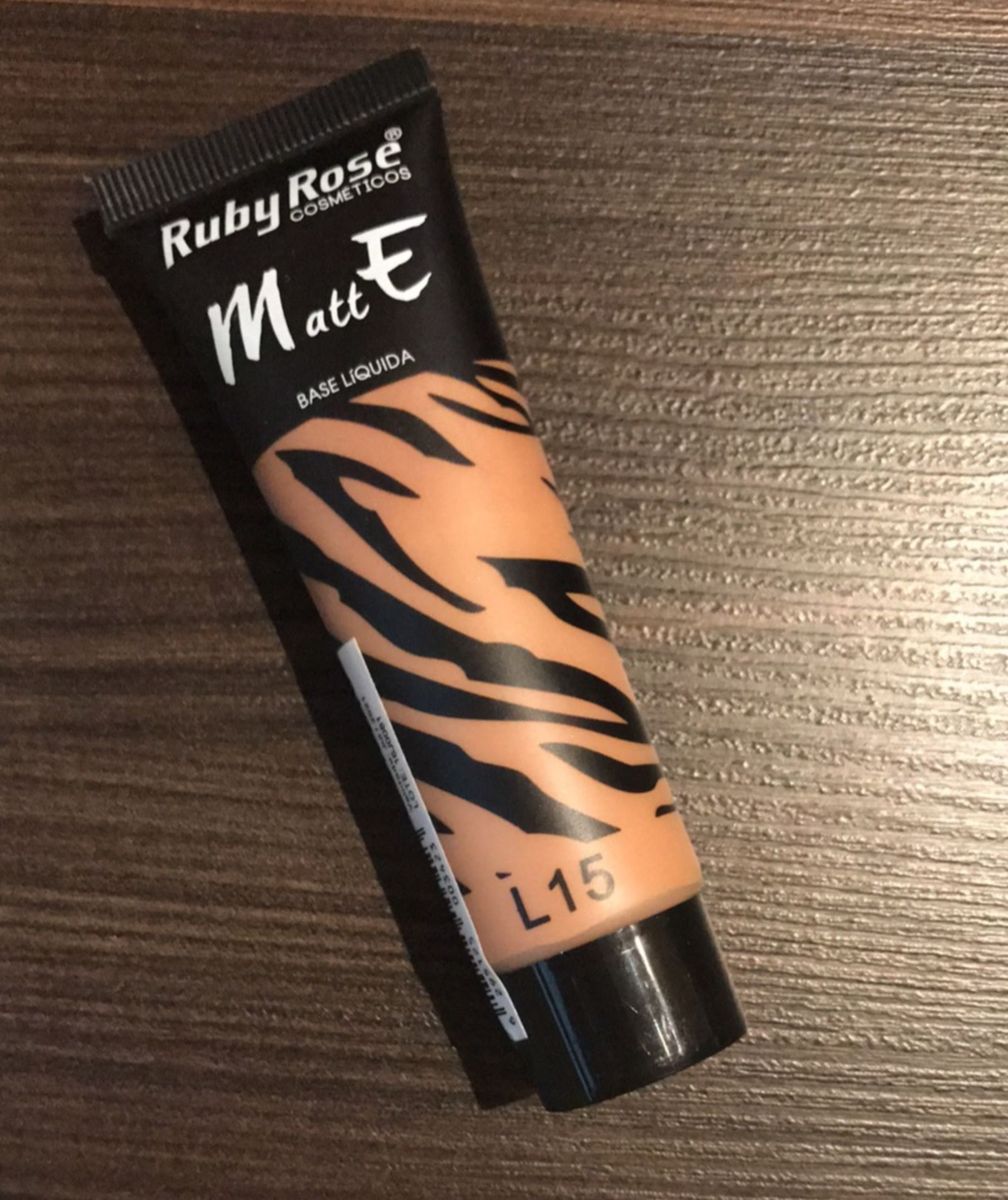 Base Ruby Rose Matte L15 | Maquiagem Feminina Ruby Rose Nunca Usado ...