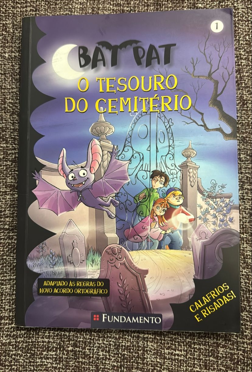 Bat Pat 1 - O Tesouro do Cemitério | Livro Fundamento Usado 132651612 ...