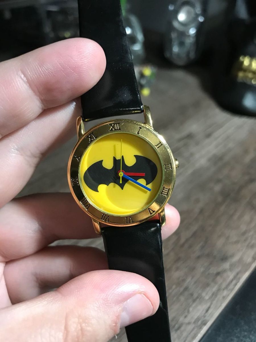 Bat-relógio do Batman! | Relógio Masculino Dc Comics Usado 28068421 ...