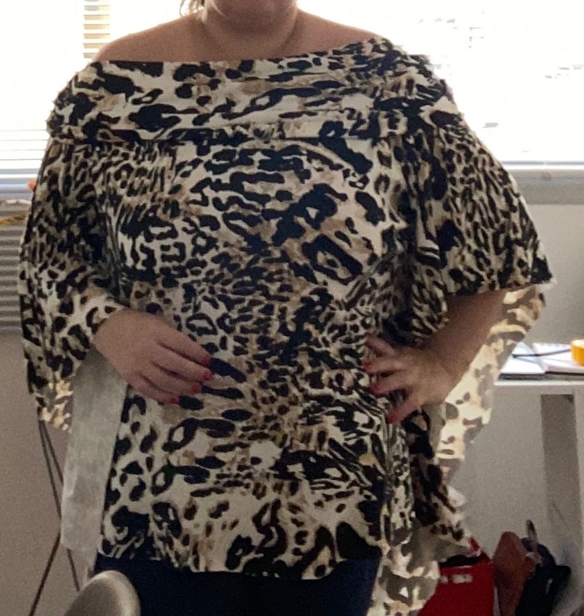 Bata Animal Print | Blusa Feminina Nunca Usado 81138085 | enjoei