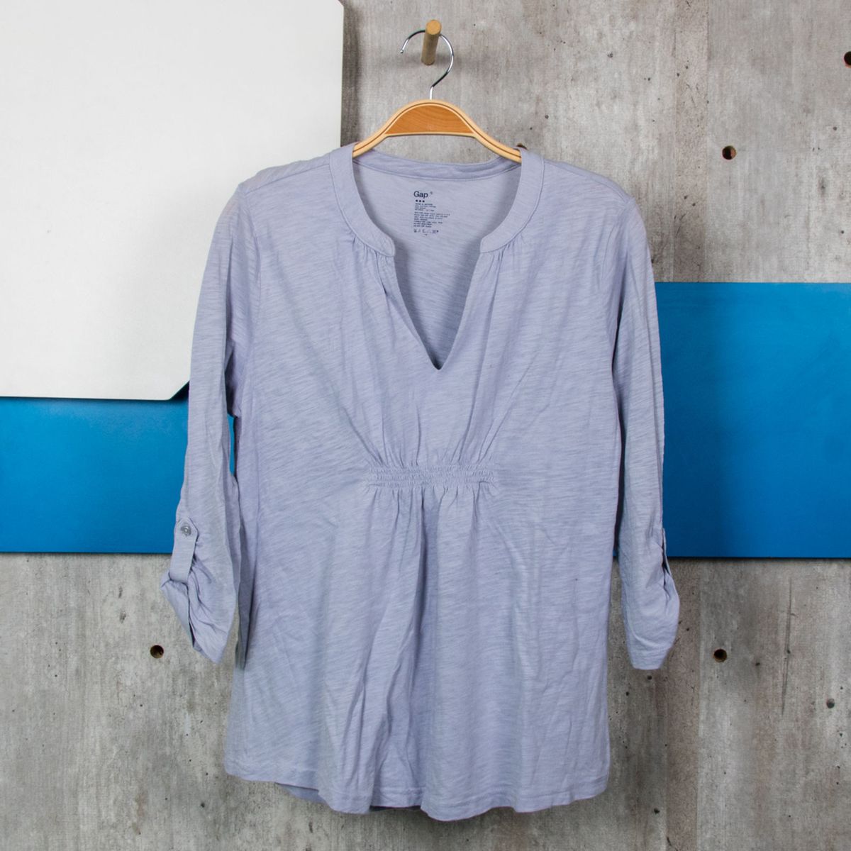 Bata Cinza Claro - Gap | Blusa Feminina Gap Usado 23742704 | enjoei