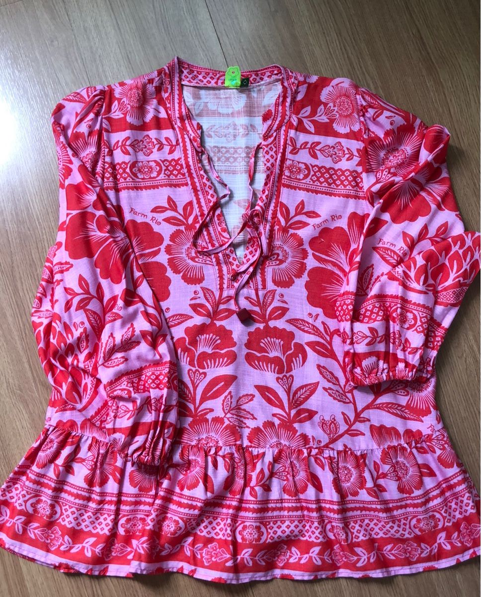 Bata Farm Rio | Blusa Feminina Farm Usado 82137151 | enjoei