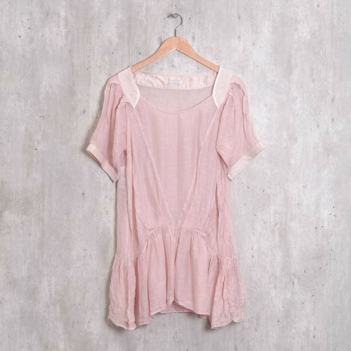 Bata Rosa Clara Rosa Chá | Blusa Feminina Rosa Chá Usado 79470472 | enjoei