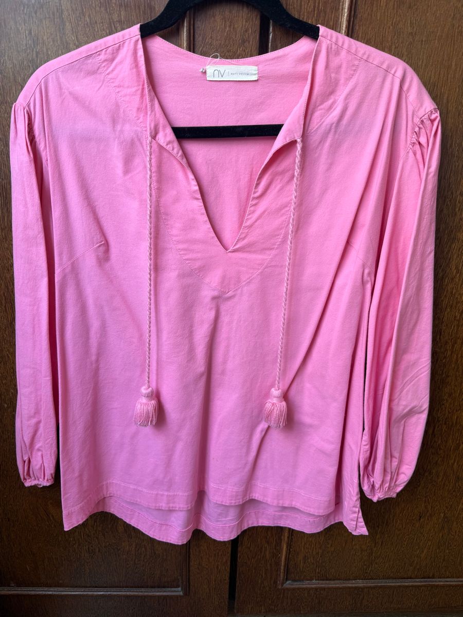 Bata Rosa Nv | Blusa Feminina Nv Usado 117774585 | enjoei