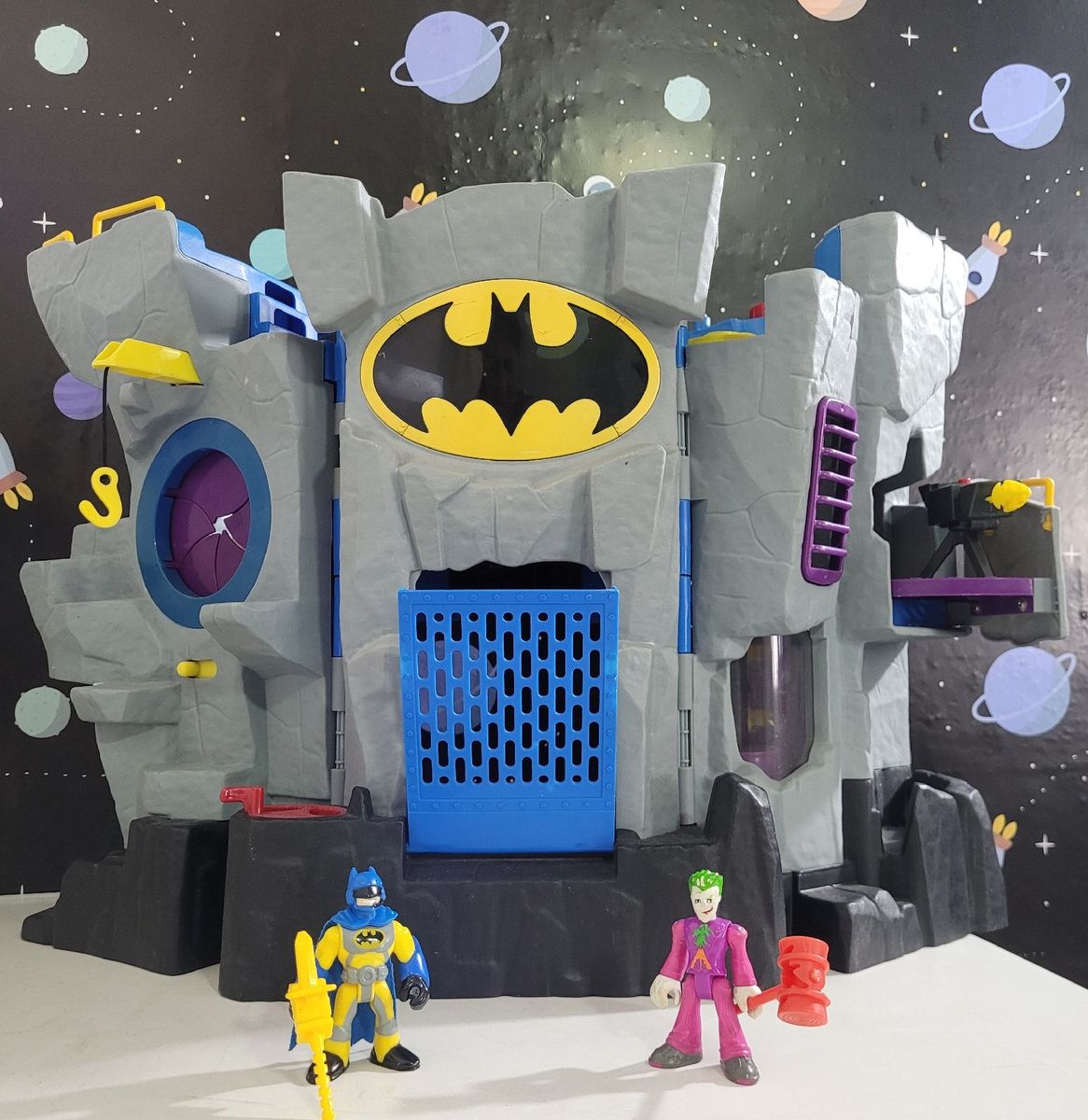 Batcaverna Imaginext Imaginex Fisher Price Mattel Batman Dc Comics ...