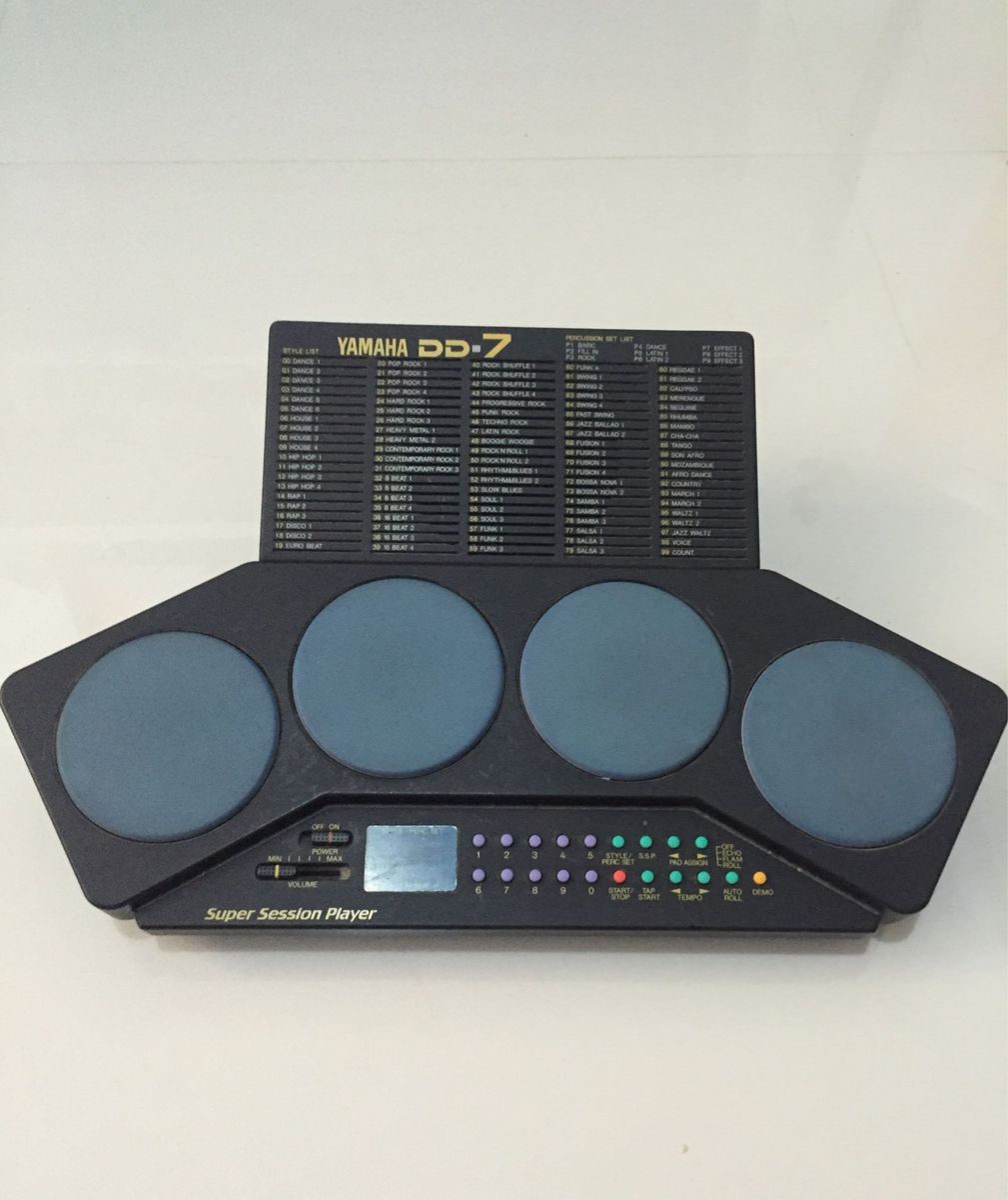 Bateria Eletrônica Yamaha Dd7 | Item de Música Yamaha Usado 16818579 ...