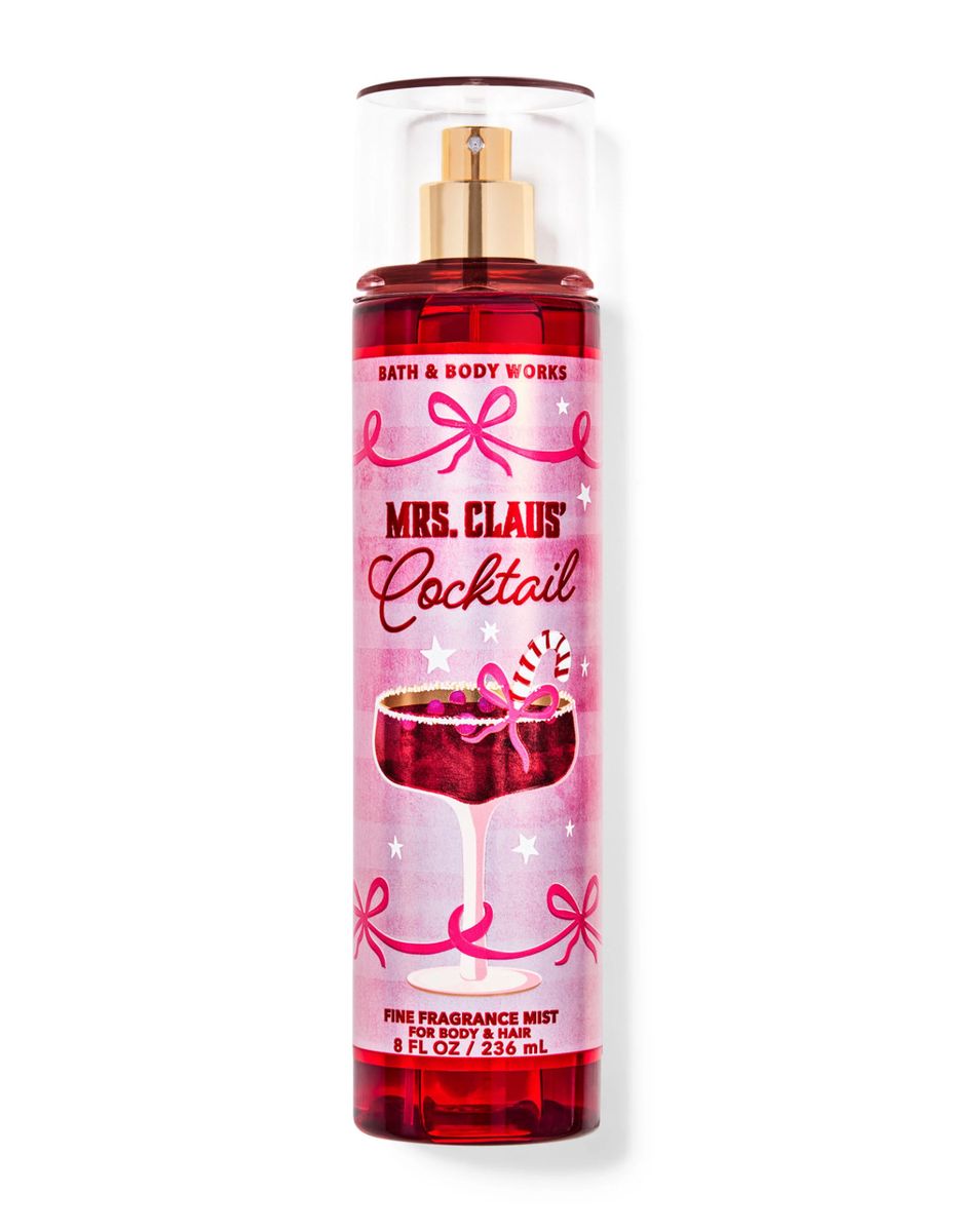 Bath & Body Works Holiday -mrs. Claus' Cocktail Fine Fragrance Mist ...
