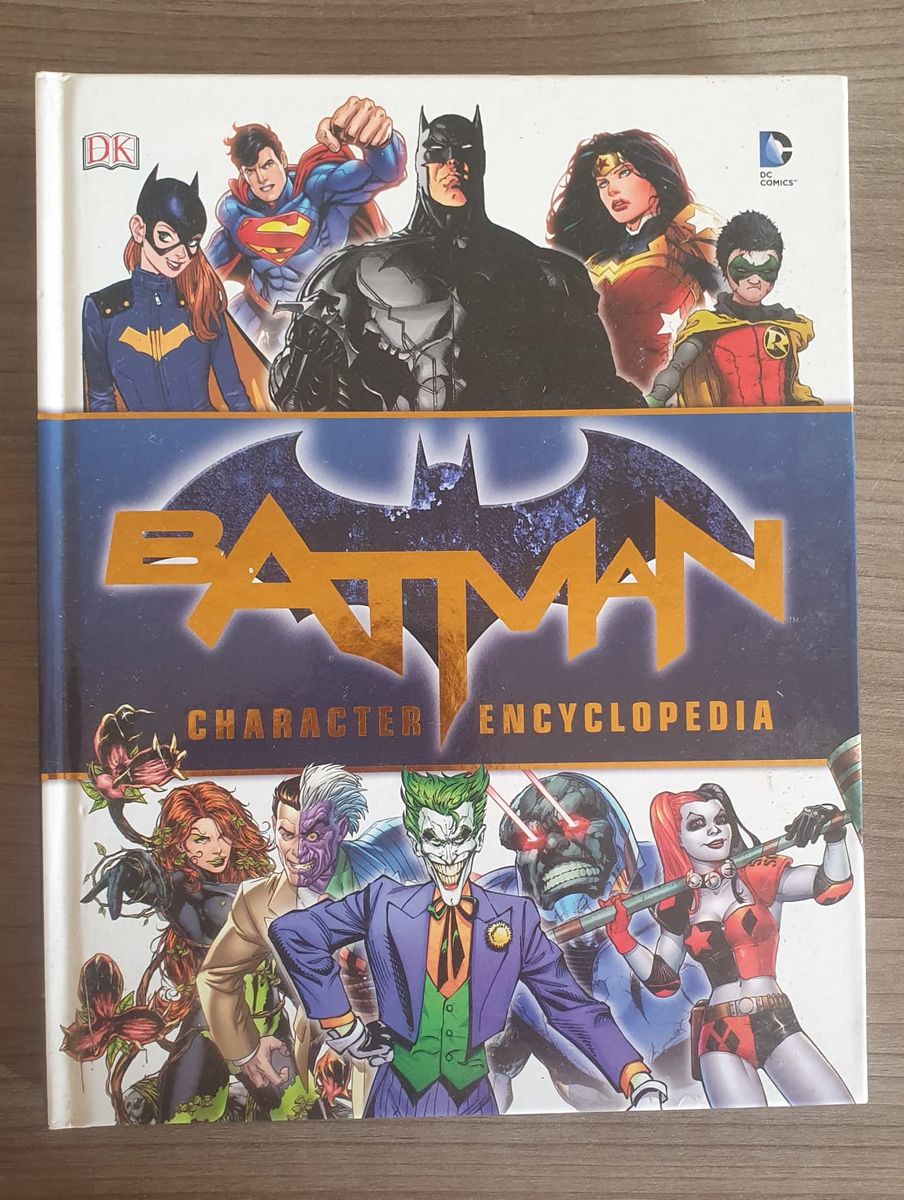 Batman Character Encyclopedia em Ingles | Livro Dc Comics Usado ...