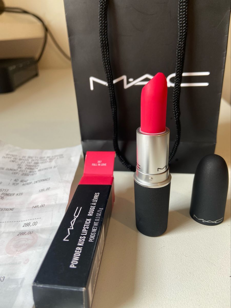 Batom Mac Fall In Love | Maquiagem Feminina Mac Nunca Usado 80326866 ...