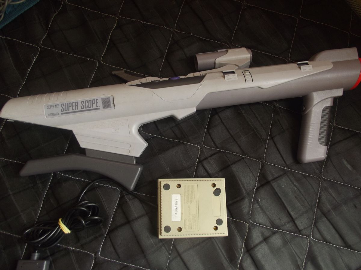 Bazooka Super Scope Original para Super Nintendo | Acessório p ...