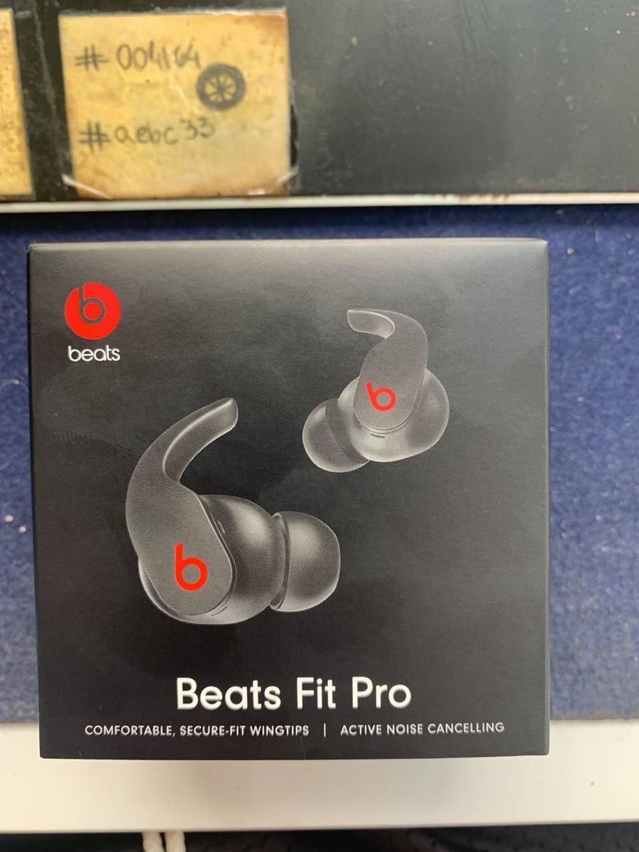 Beats Fit Pro 2022 (chip H1) Preto | Item de Música Beats Nunca Usado ...
