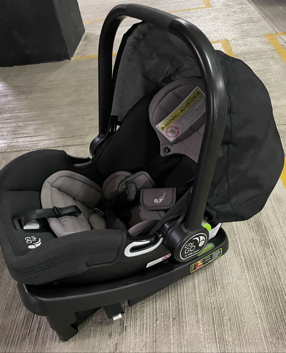 Bebê Conforto City Go Baby Jogger + Isofix + Adaptadores City Mini Baby ...
